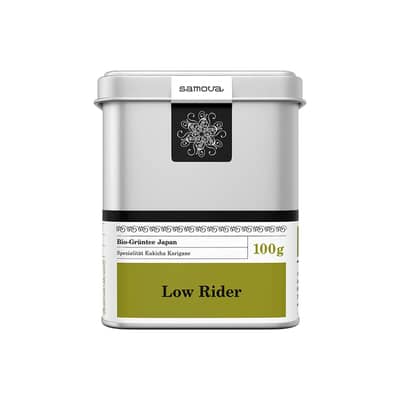 Samova Low Rider Bio Grüntee Dose 100g | Drinks.ch