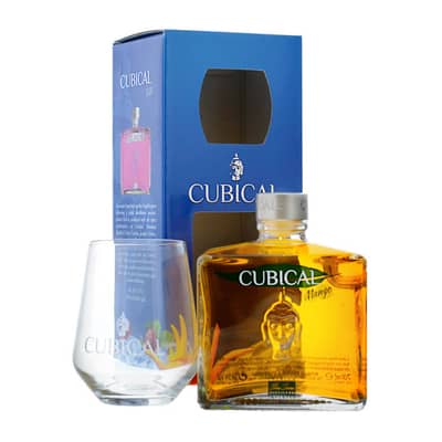 Cubical Mango Special Distilled Gin 70cl, Set mit Glas | Drinks.ch