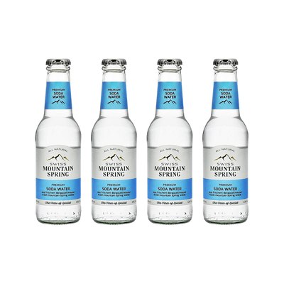 Swiss Mountain Spring Soda Water 20cl 4er Set | Drinks.ch