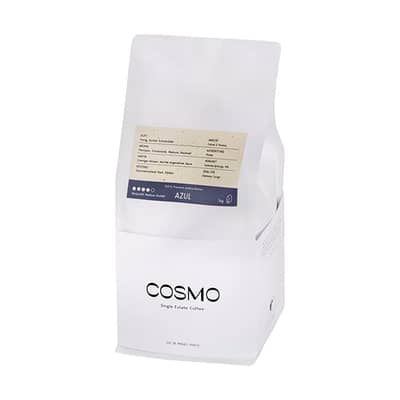 Cosmo Coffee Single Estate Azul café en grains 1000g | Drinks.ch