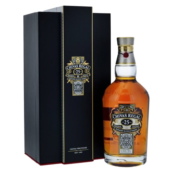 Chivas Regal 25 Years Blended Scotch Whisky 70cl | Drinks.ch
