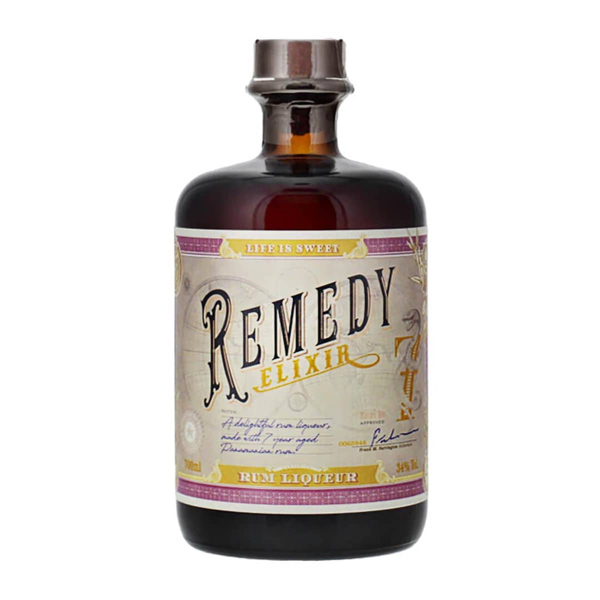 Remedy Elixir Likör auf Rumbasis 70cl | Drinks.ch