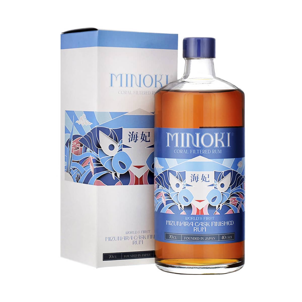 Minoki Mizunara Cask Finished Rum 70cl | Drinks.ch