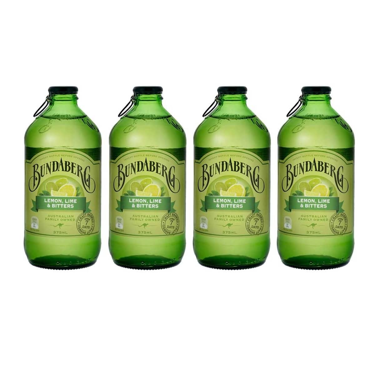 Bundaberg Lemon, Lime & Bitters 37.5cl 4er Pack | Drinks.ch