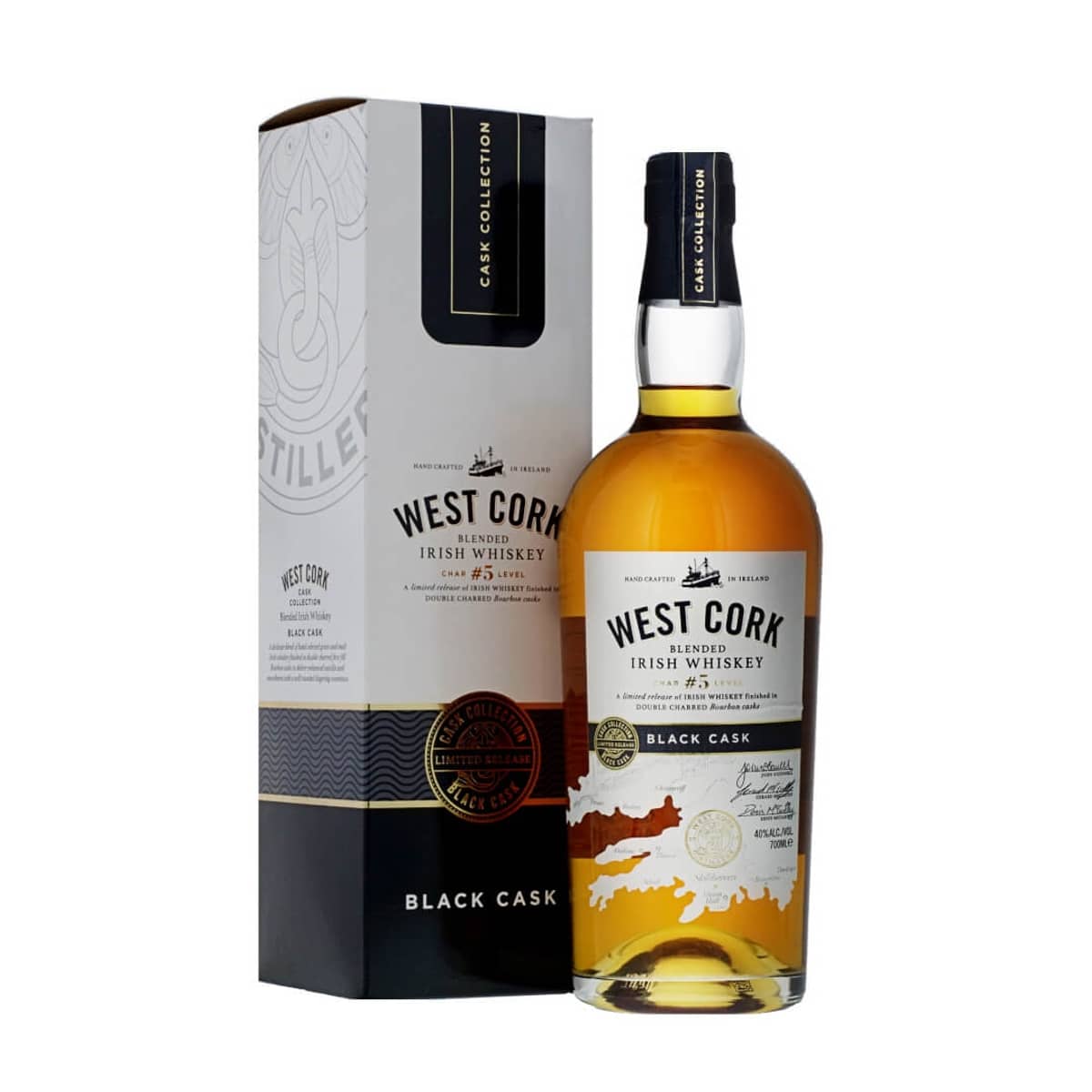 West Cork Black Cask Whiskey 70cl | Drinks.ch