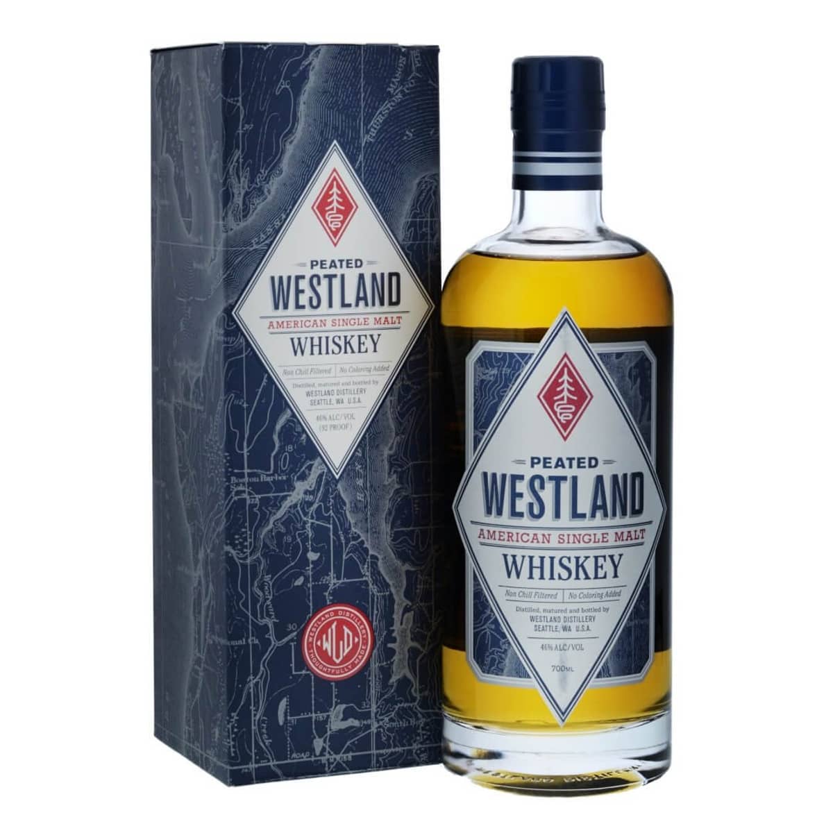 Westland Peated Single Malt Whisky 70cl | Drinks.ch