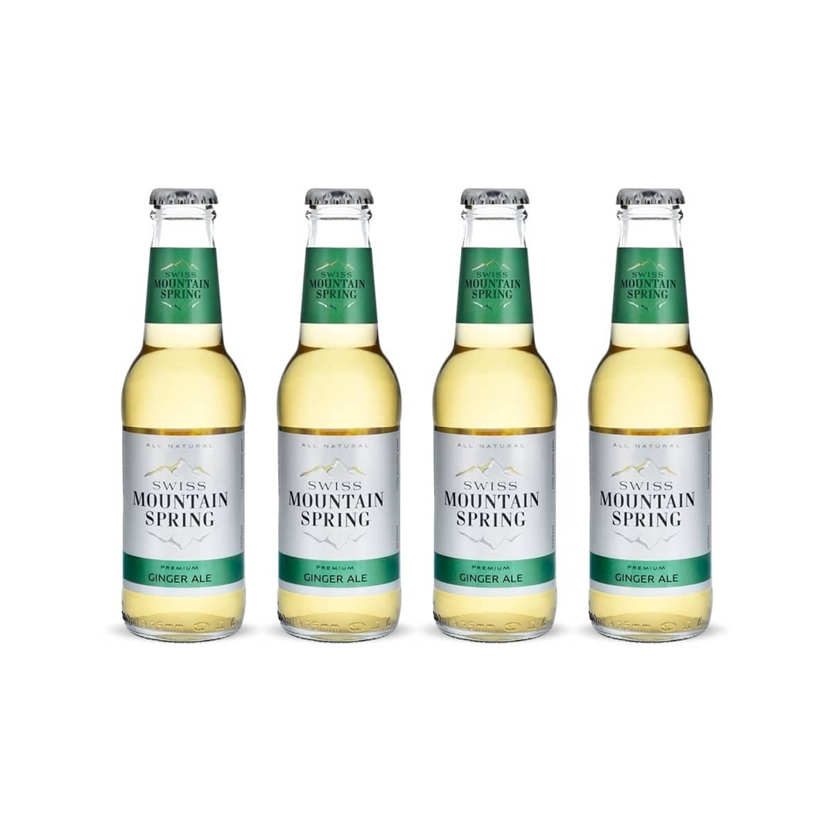 Swiss Mountain Spring Ginger Ale 20cl 4er Pack | Drinks.ch
