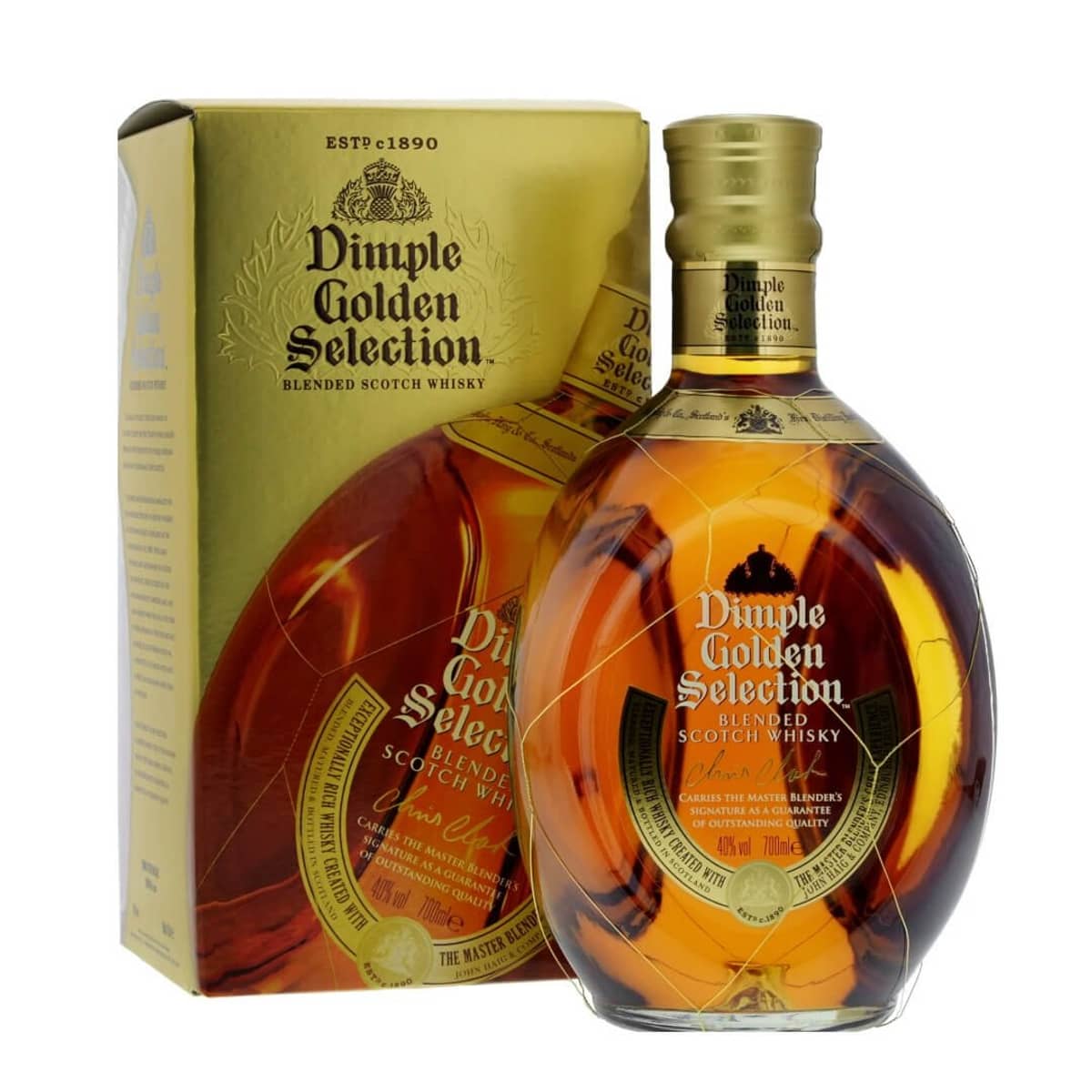 Dimple Golden Selection Blended Scotch Whisky 70cl | Drinks.ch