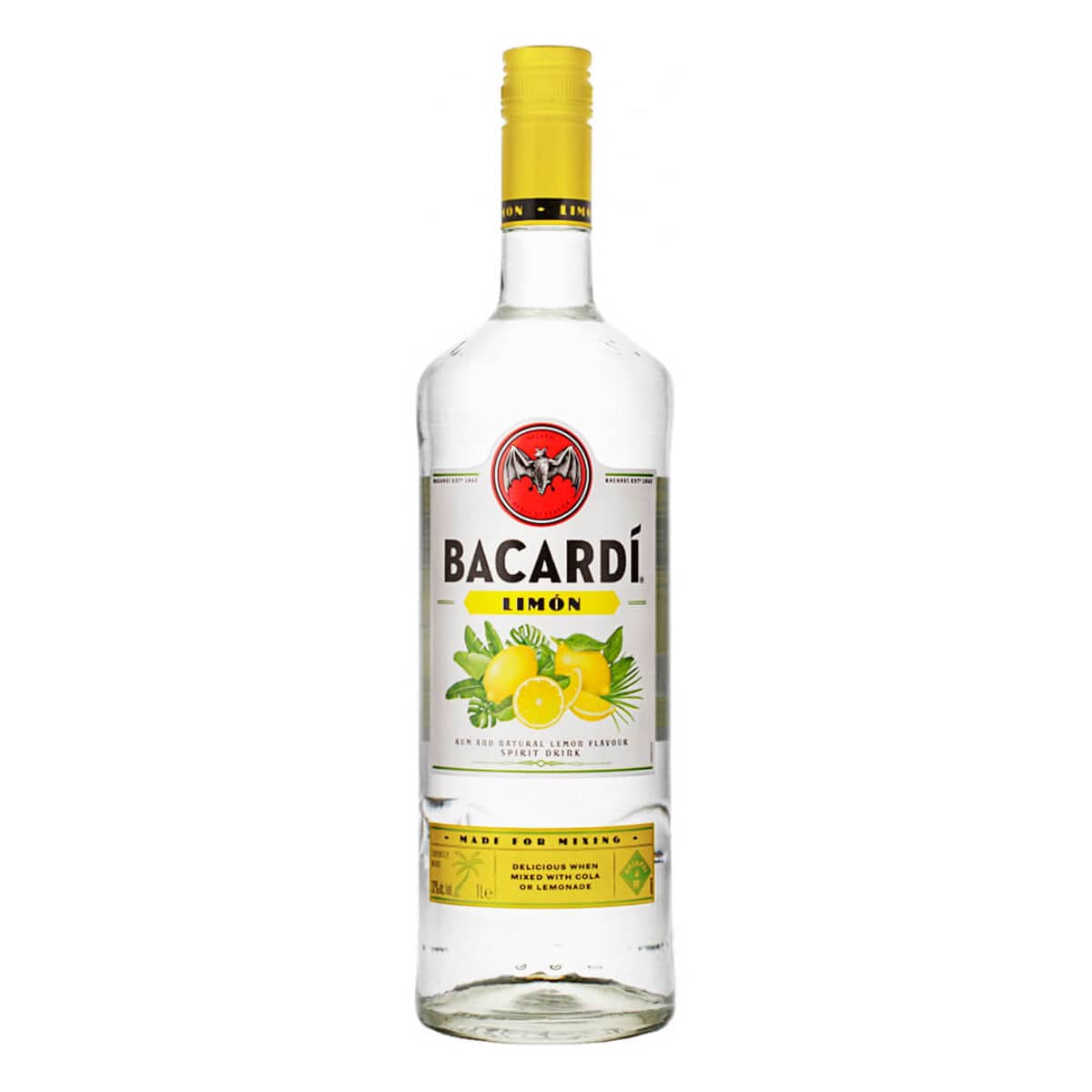 Bacardi Limon 100cl 27% (Spiritueux à base de Rhum) | Drinks.ch