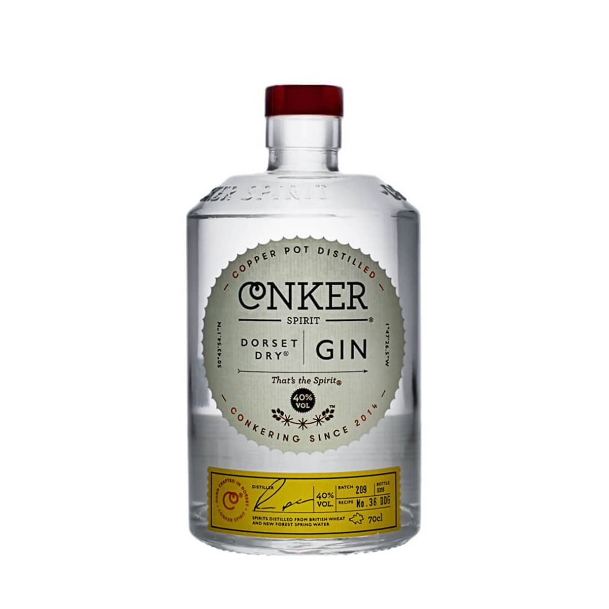 Conker Spirit Dorset Dry Gin 70cl | Drinks.ch