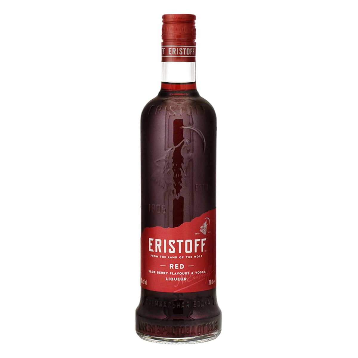 Eristoff Red Sloe Berry Flavours & Vodka Liqueur 70cl | Drinks.ch