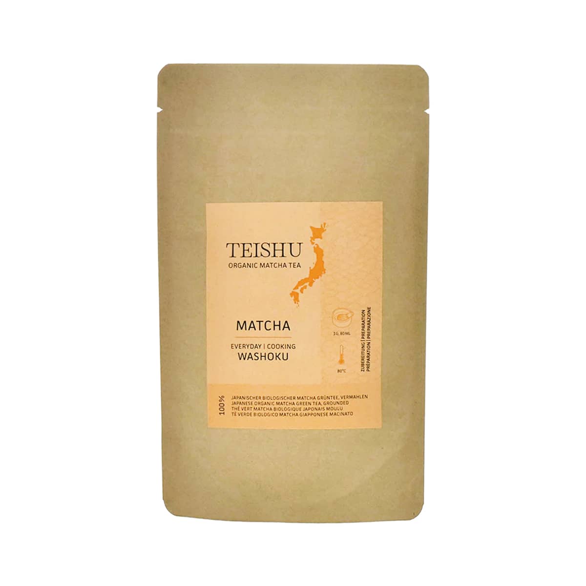 Teishu Everyday & Cooking Washoku Matcha Bio / Matcha Shizuoka 80g ...